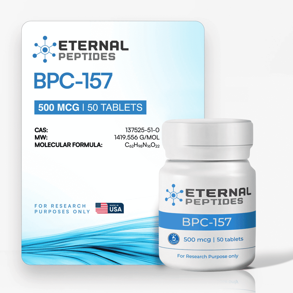 Buy BPC 157 Tablets Online | ≥99% Purity | Eternal Peptides